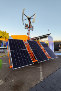 TCOM Solar Communication Tower - Cleanlight Inc.